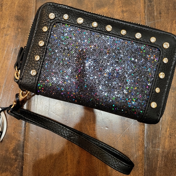 Under One Sky | Bags | Nwt Under One Sky Double Sided Glittery ...